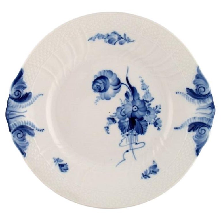 Royal Copenhagen Blue Flower Curved Dish, Dated 1962 For Sale at 1stDibs