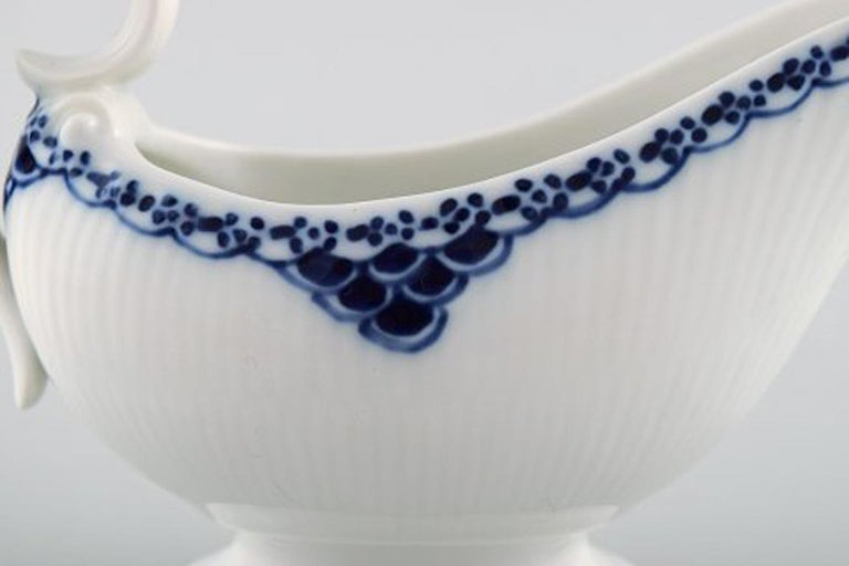 Royal Copenhagen Blue Painted Princess Sauce Boat in Porcelain at 1stDibs