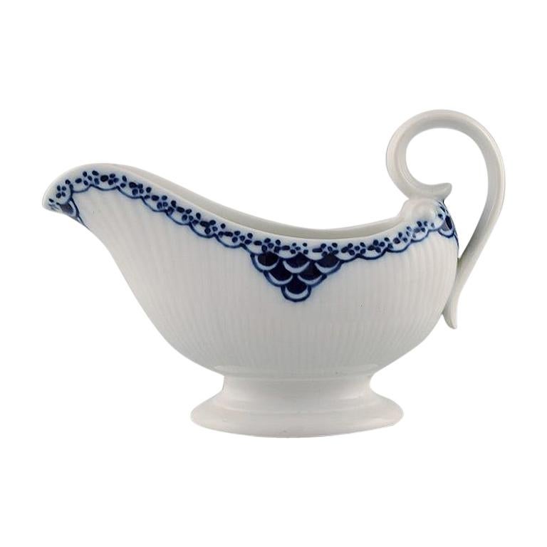 Royal Copenhagen Blue Painted Princess Sauce Boat in Porcelain at 1stDibs