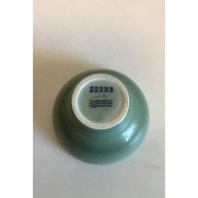 Royal Copenhagen Candle Holder by Gerd Bogelund with Green Celadon ...