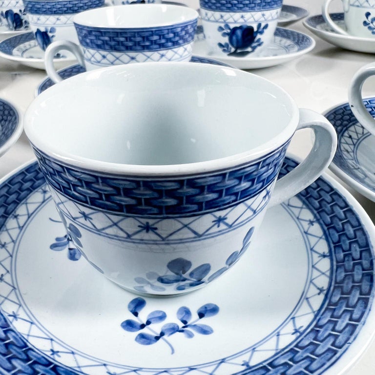 1960s Royal Copenhagen Denmark Delightful Coffee Cup and Saucer Service ...