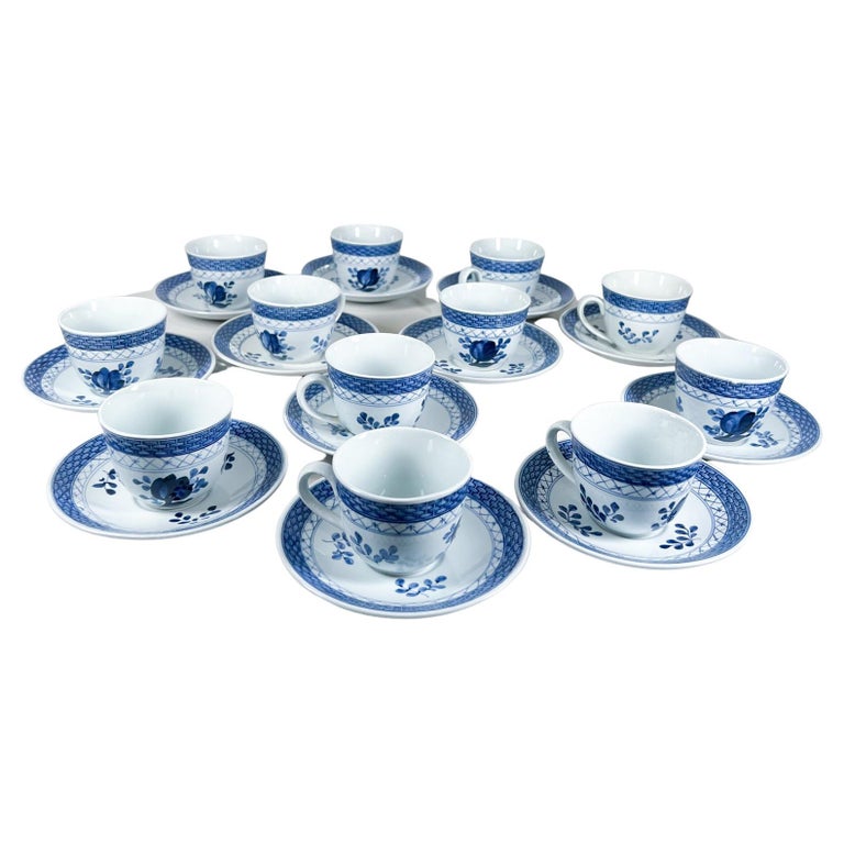 1960s Royal Copenhagen Denmark Delightful Coffee Cup and Saucer Service ...