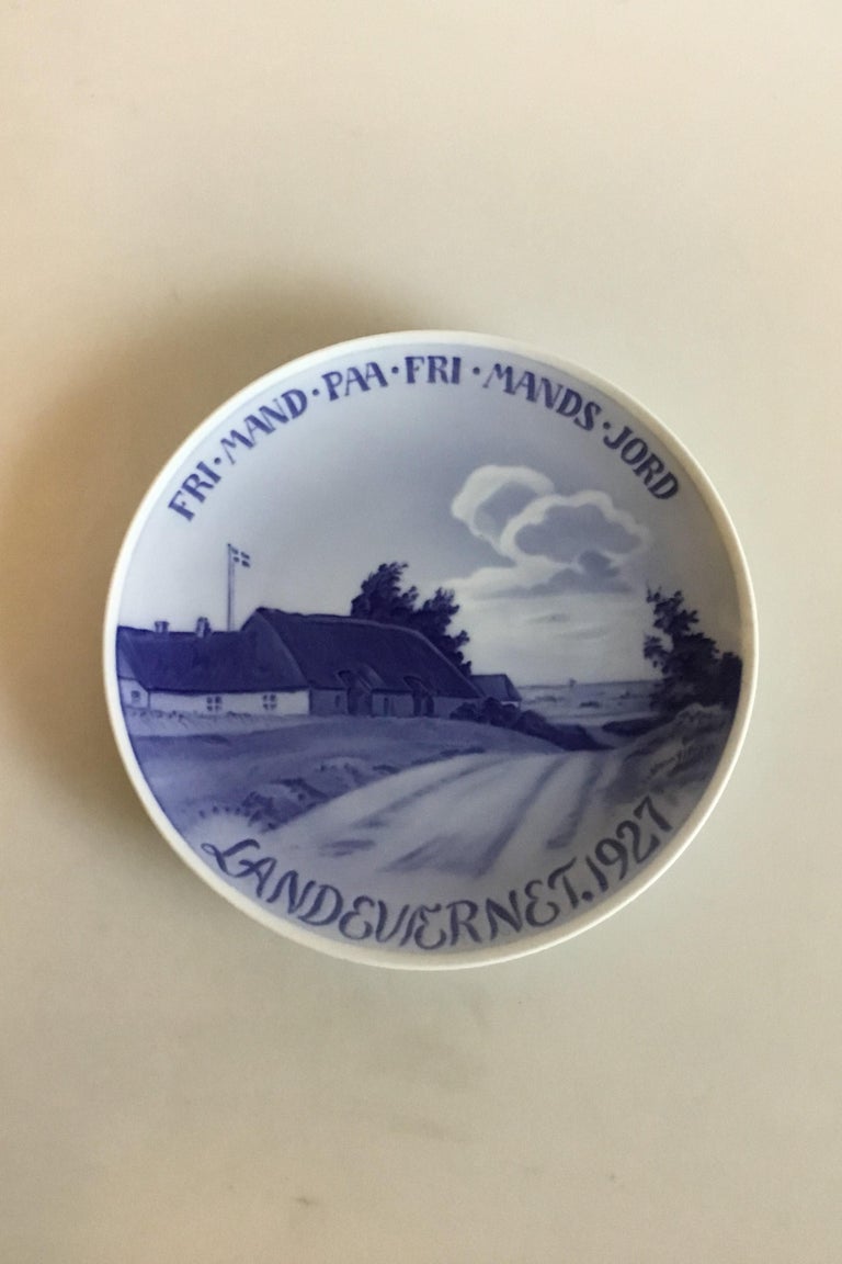Royal Copenhagen Commemorative Plate from 1927 RC-CM248 For Sale at 1stDibs
