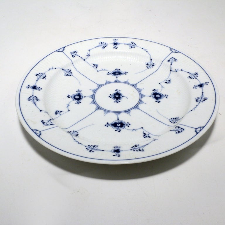 Royal Copenhagen Dinner Service for Eight in the "Blue Fluted" Pattern ...