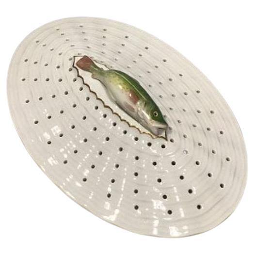Royal Copenhagen Flora Danica Fish Drainer for Fish Platter No. 19/3522 ...