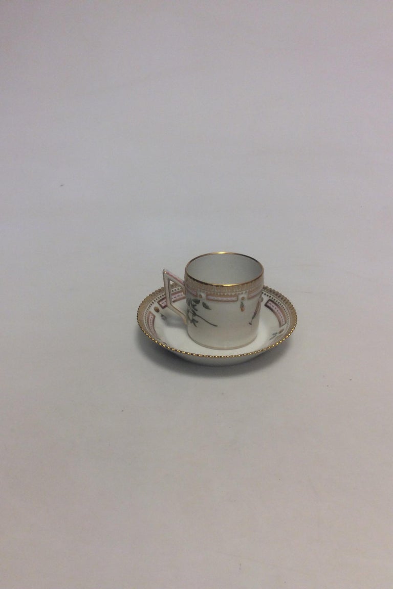 Royal Copenhagen Flora Danica Mocca Cup No 3621 or 056 Holds 3 1/2 oz ...
