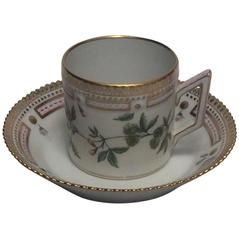 Five Sets of Royal Copenhagen Blue Flower Angular, Espresso Cups ‘Mocca ...