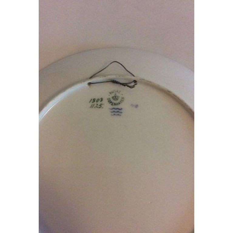 Royal Copenhagen Motif Plate with Flowers and a Moth No 1808/1125 For ...