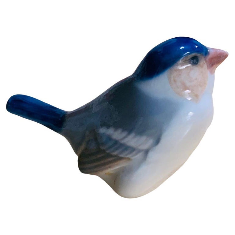 Royal Copenhagen Porcelain Bird Figurine-Finch For Sale at 1stDibs