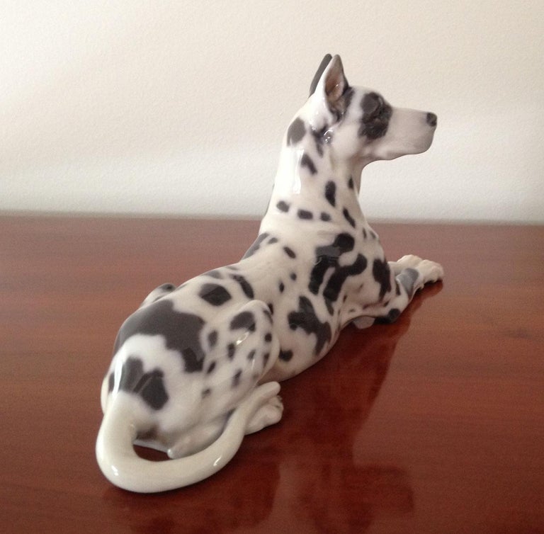 Royal Copenhagen Porcelain Figurine, Great Dane, Model Number 1679 at ...