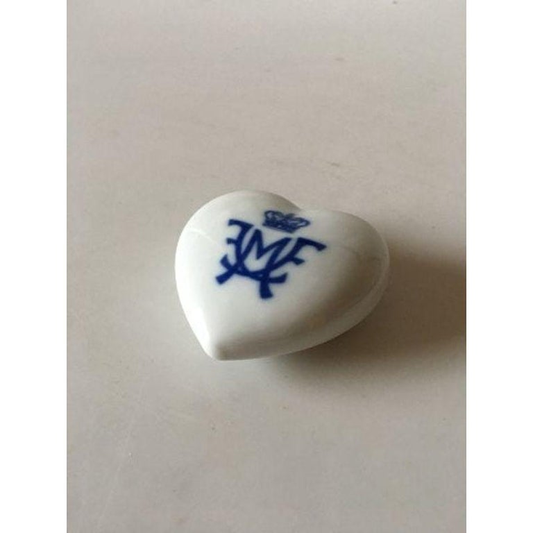 Royal Copenhagen Porcelain Heart Made for Guests at the Danish Royal ...