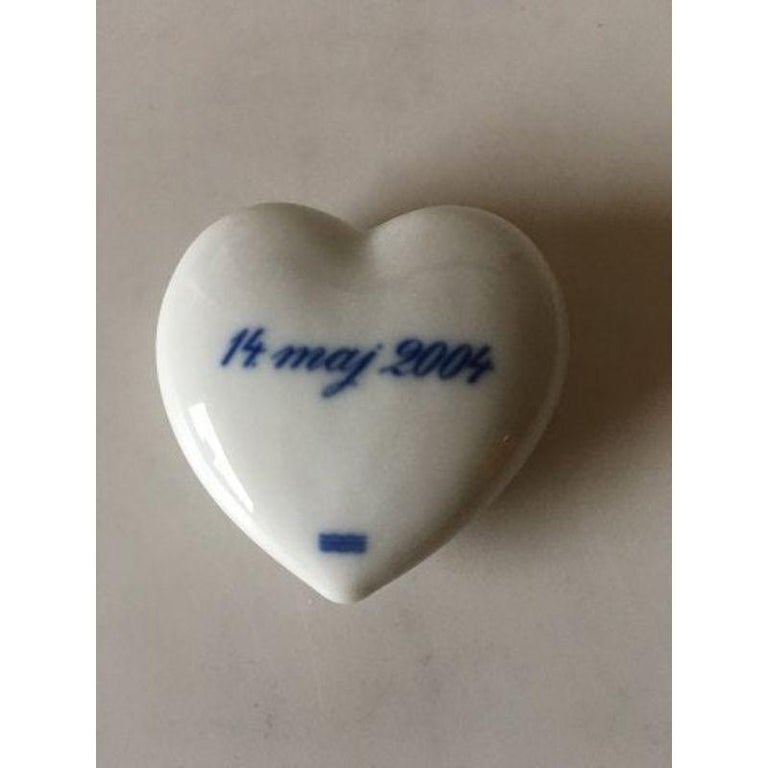 Royal Copenhagen Porcelain Heart Made for Guests at the Danish Royal ...