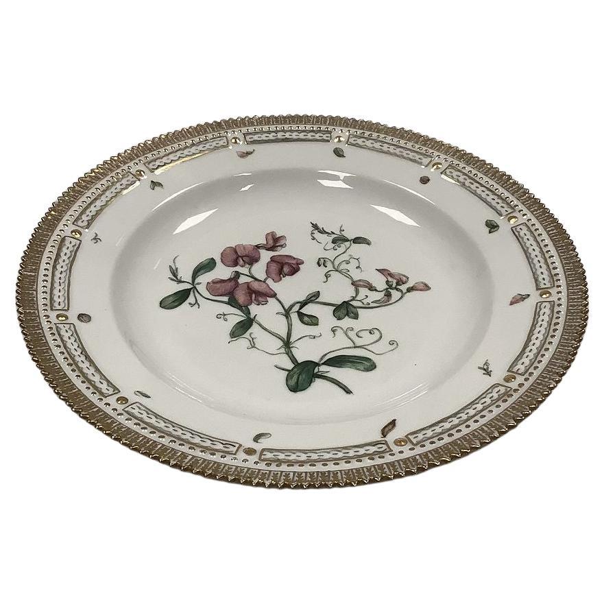 Royal Copenhagen Private Painted Flora Danica Dinner Plate No 3549 For ...