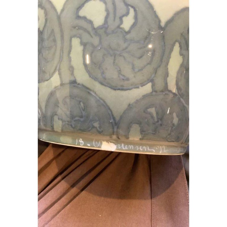Royal Copenhagen Unique Art Nouveau Vase by Carl Mortensen from 1892 No ...