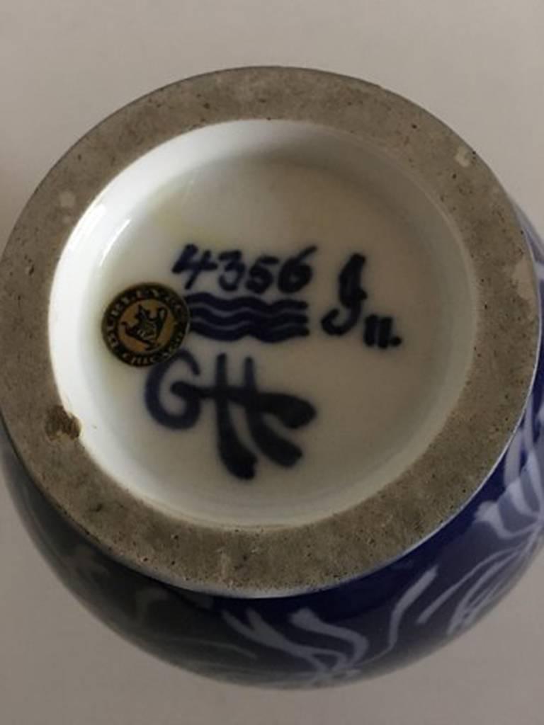 Royal Copenhagen Unique Vase by Gerhard Heilmann from 1894 #4356 For ...