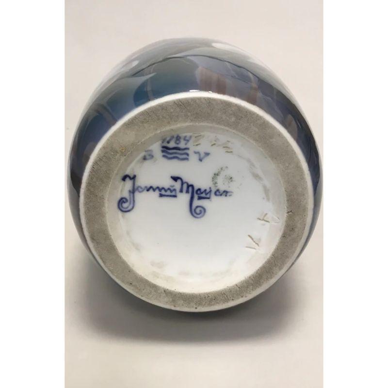 Royal Copenhagen Unique Vase by Jenny Meyer from March 1905 with ...