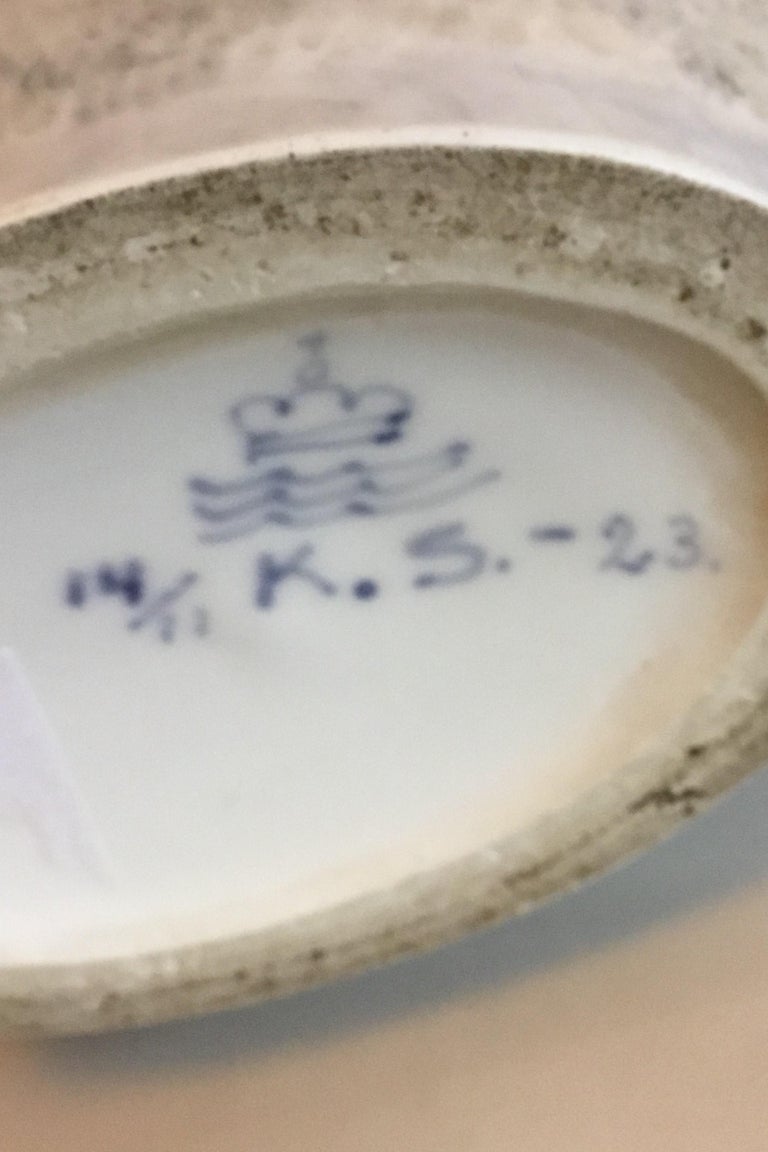 Royal Copenhagen Unique Vase by Karl Sørensen from November 14th 1923 ...