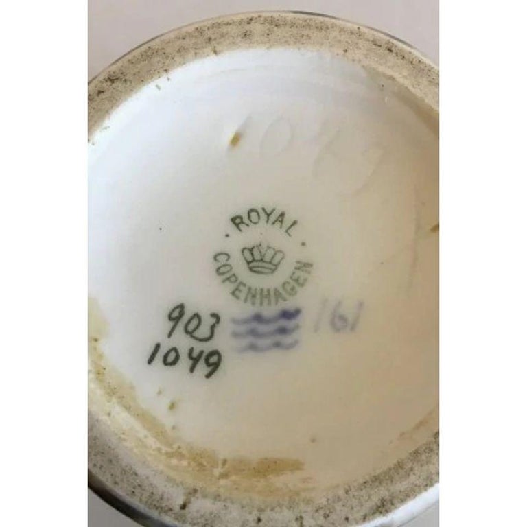 Royal Copenhagen Vase 903/1049 with Roses For Sale at 1stDibs