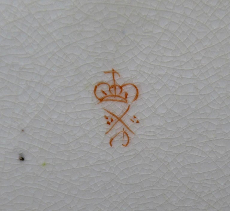 Royal Crown Derby Cabinet Porcelain Plate Artist Zachariah Boreman ...