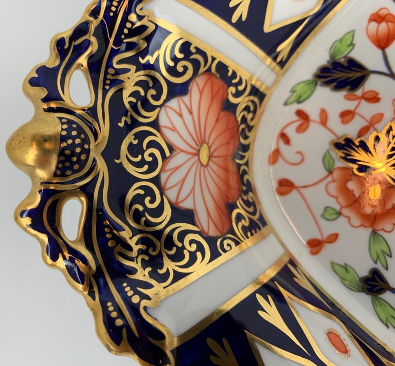 Royal Crown Derby "Traditional Imari" Pattern 2451 Lozenge Shaped ...