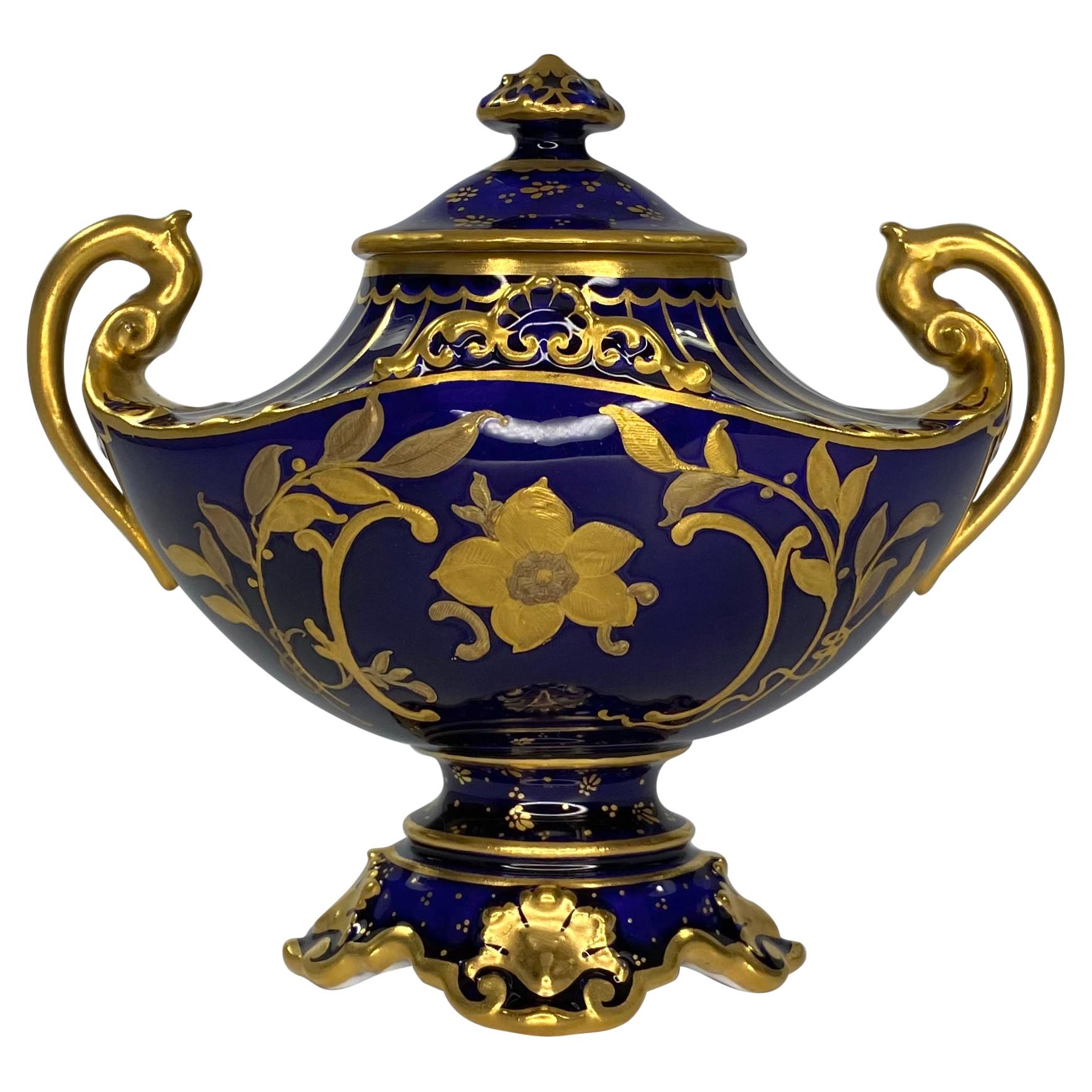 Derby Porcelain Plaque, James Rouse Senior, Dated 1885 at 1stDibs