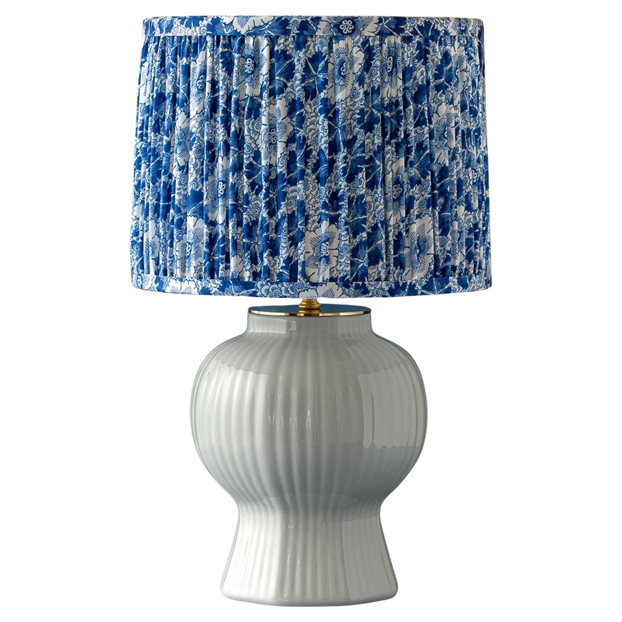 Royal Delft Blue Table Lamps (1964 and 1978) with New Cobalt Blue ...