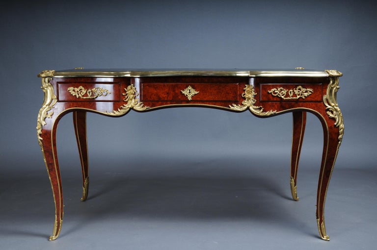 Royal desk / bureau plat in Louis XV style For Sale at 1stDibs