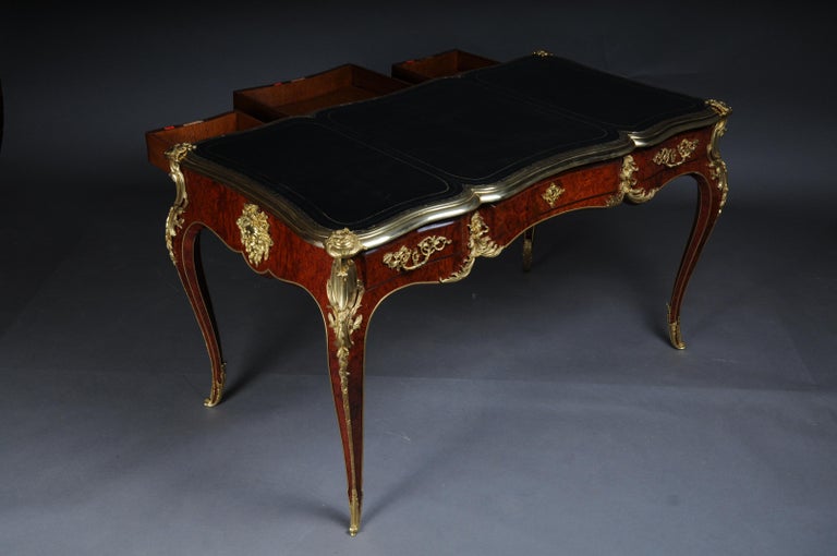 Royal desk / bureau plat in Louis XV style For Sale at 1stDibs