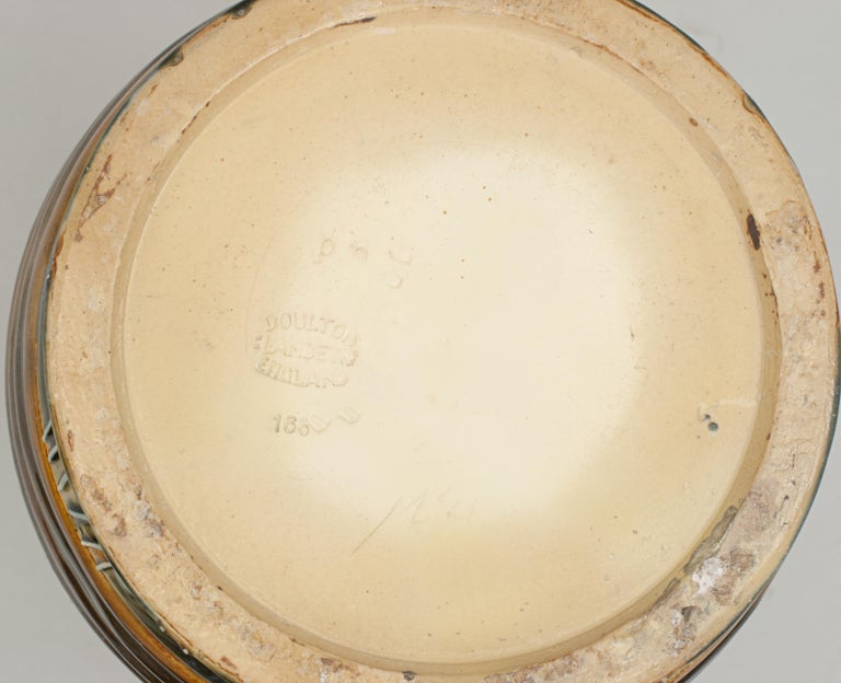 Royal Doulton Antique Lambeth Golf Jug, Pitcher, Art Nouveau Design at ...