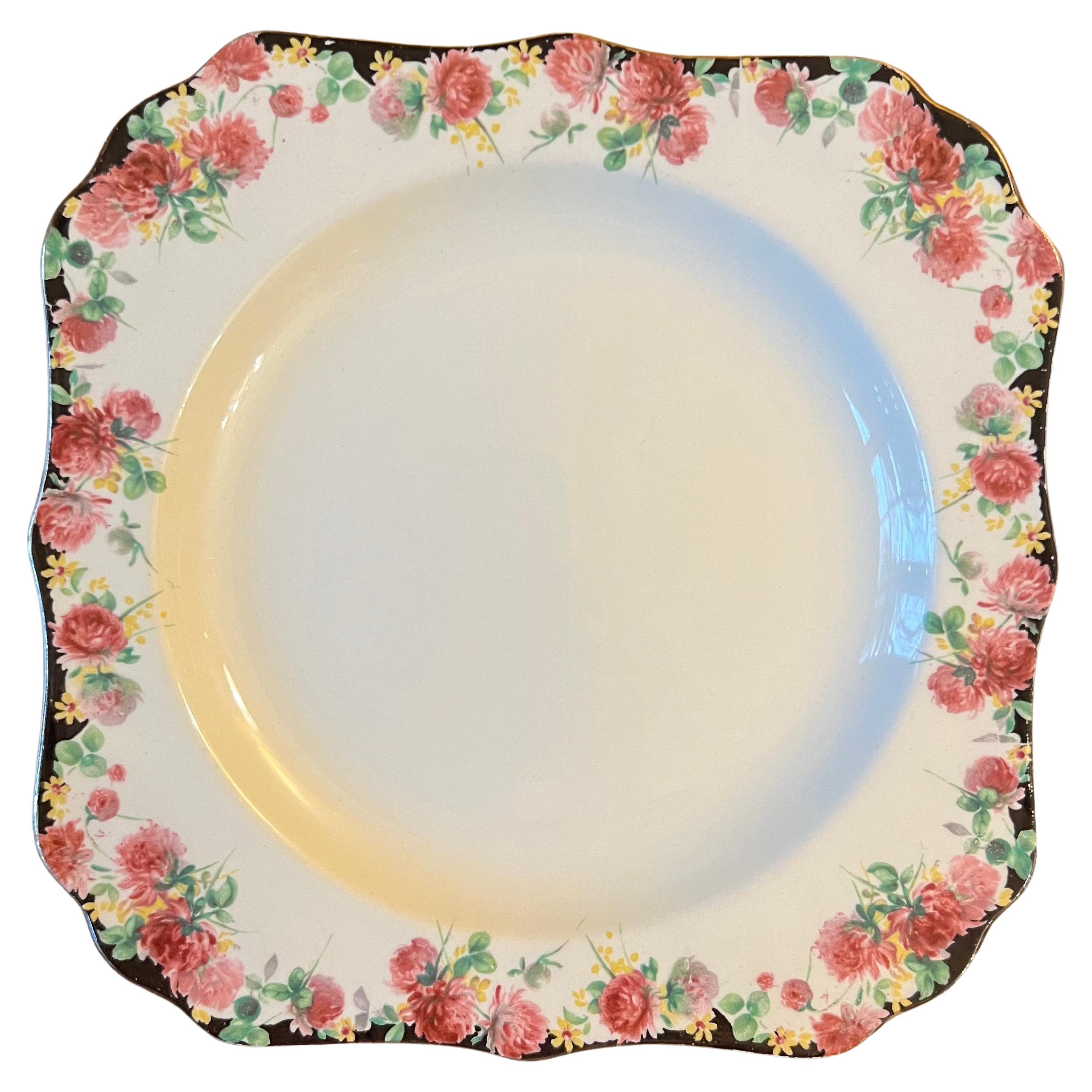 Royal Doulton Clover Entree Plate For Sale at 1stDibs