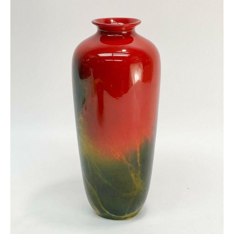 Royal Doulton England Porcelain Noke Sung Ware Flambe Vase, circa 1930 ...