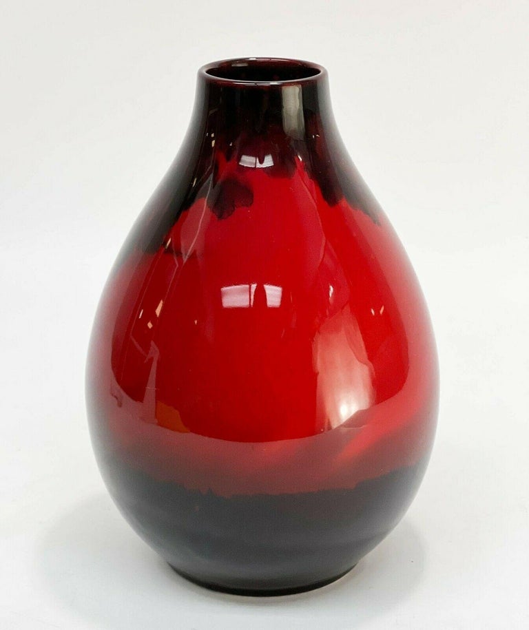 Royal Doulton England Porcelain Noke Sung Ware Flambe Vase, circa 1930 ...