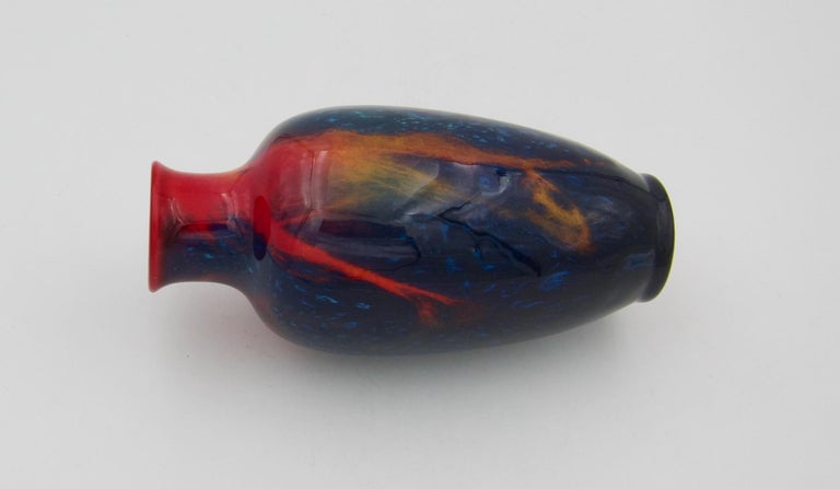 Royal Doulton Flambe Sung Ware Vase Signed by Noke and Moore For Sale ...