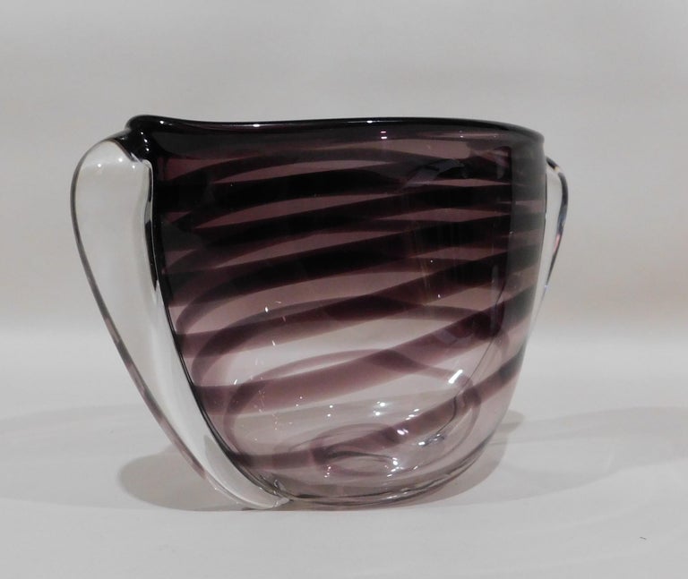 Royal Dutch Leerdam Art Glass Vase Unica Floris Meydam Design at ...