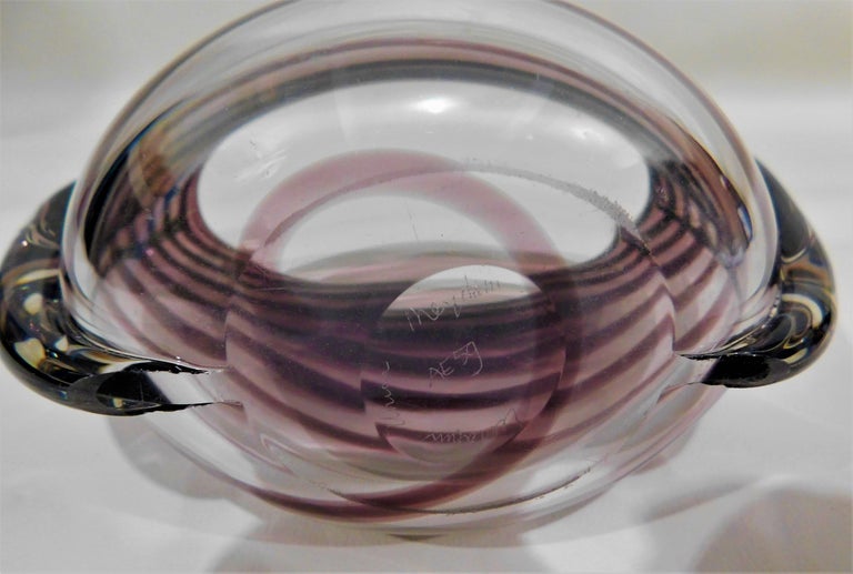 Royal Dutch Leerdam Art Glass Vase Unica Floris Meydam Design at ...