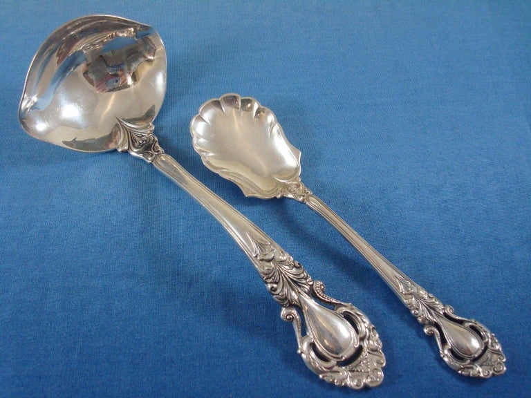 Royal Dynasty by Kirk Stieff Sterling Silver Flatware Service Set 54 ...