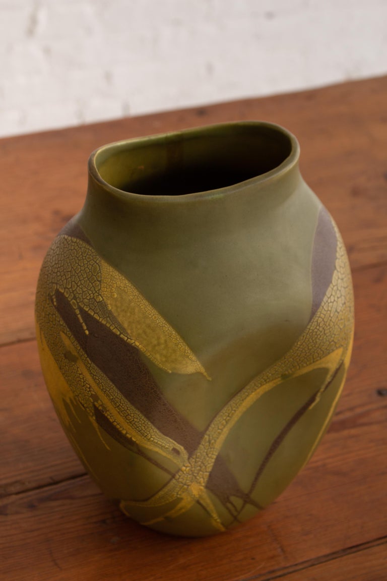 Royal Haeger “Earth Wrap” Organic Free Form Vase For Sale at 1stDibs