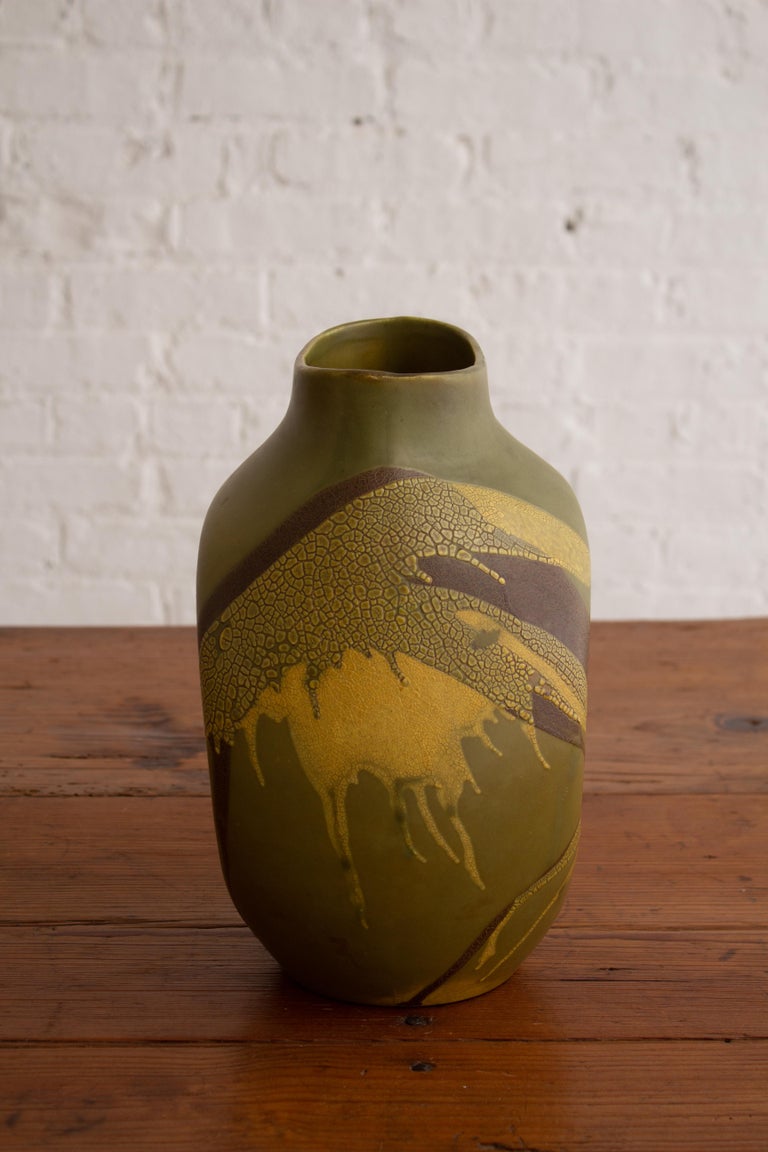 Royal Haeger “Earth Wrap” Organic Free Form Vase For Sale at 1stDibs