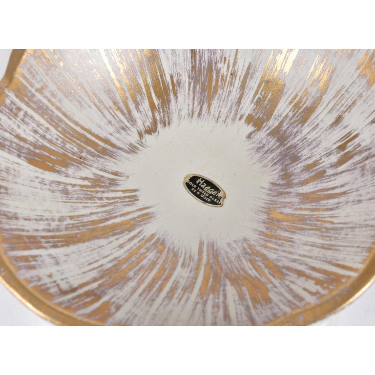 Royal Haeger Gold Tweed Mermaid Planter Ashtrays and Candy Dish Set For ...