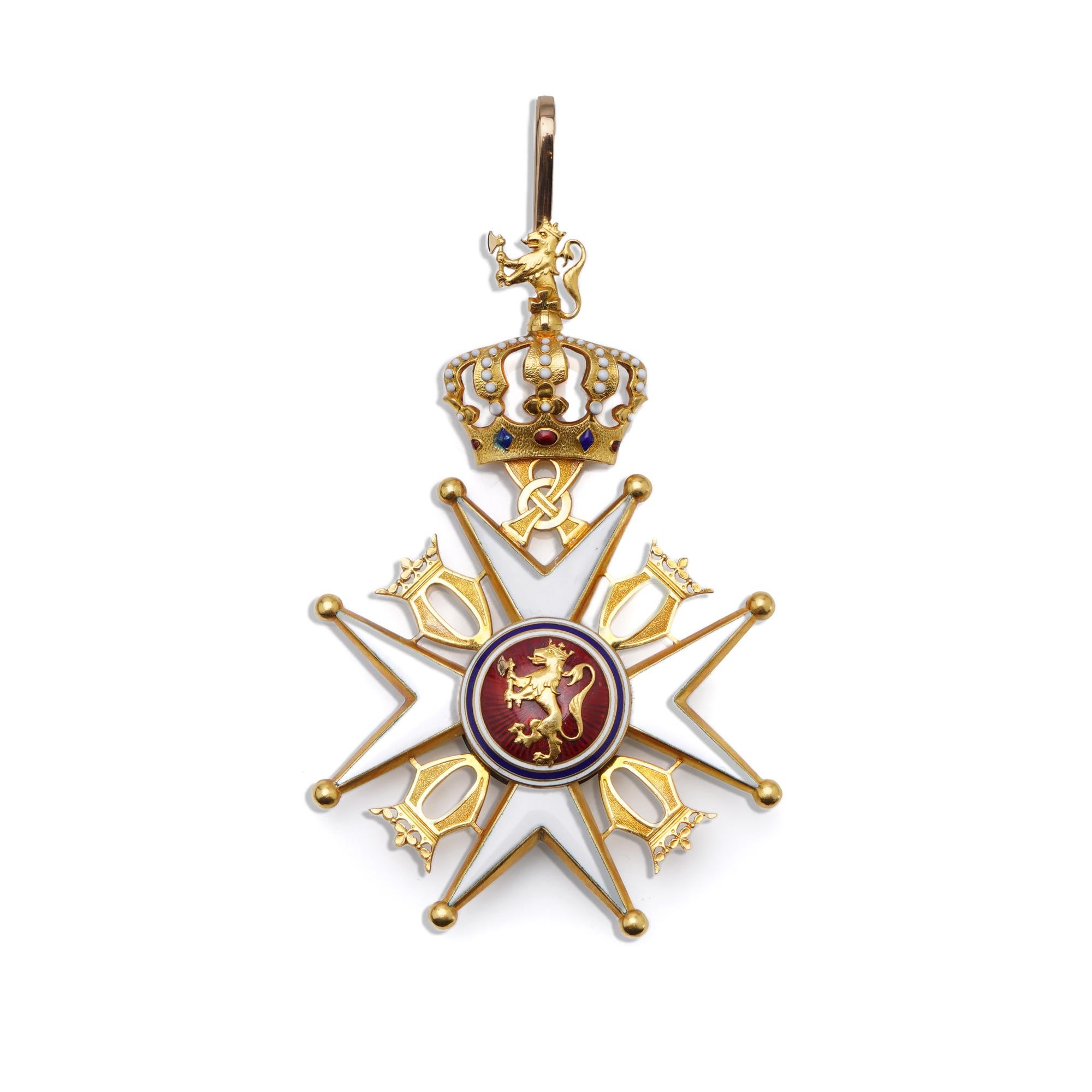 Royal Norwegian Order of Saint Olav For Sale at 1stDibs | order of st. olav, norwegian saint