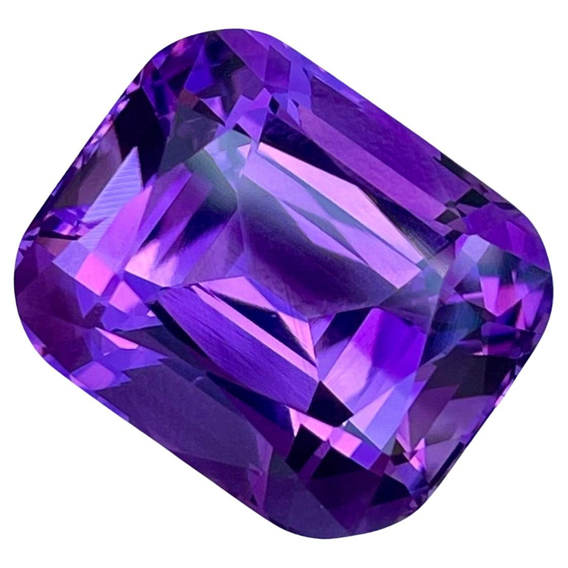 Glam of Purple Amethyst 7.80 carats Asscher Cut Natural Brazilian ...