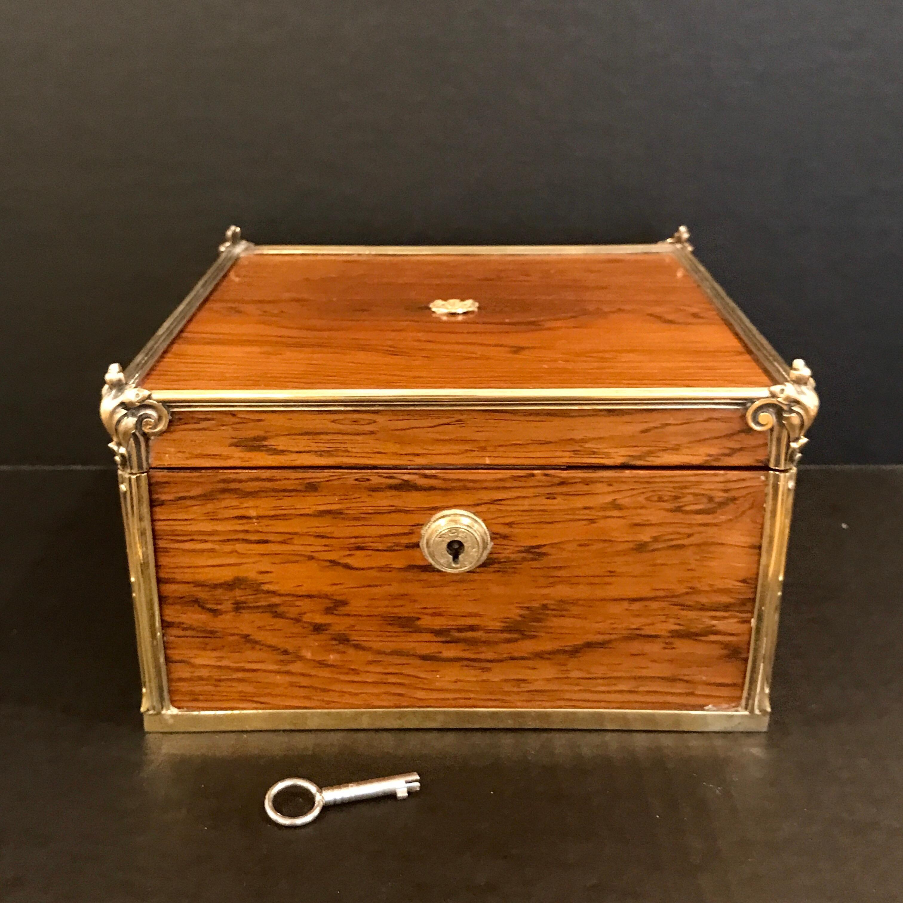 Royal Silver-Gilt Mounted Toilet Box by Paul Storr, London, 1813 For ...