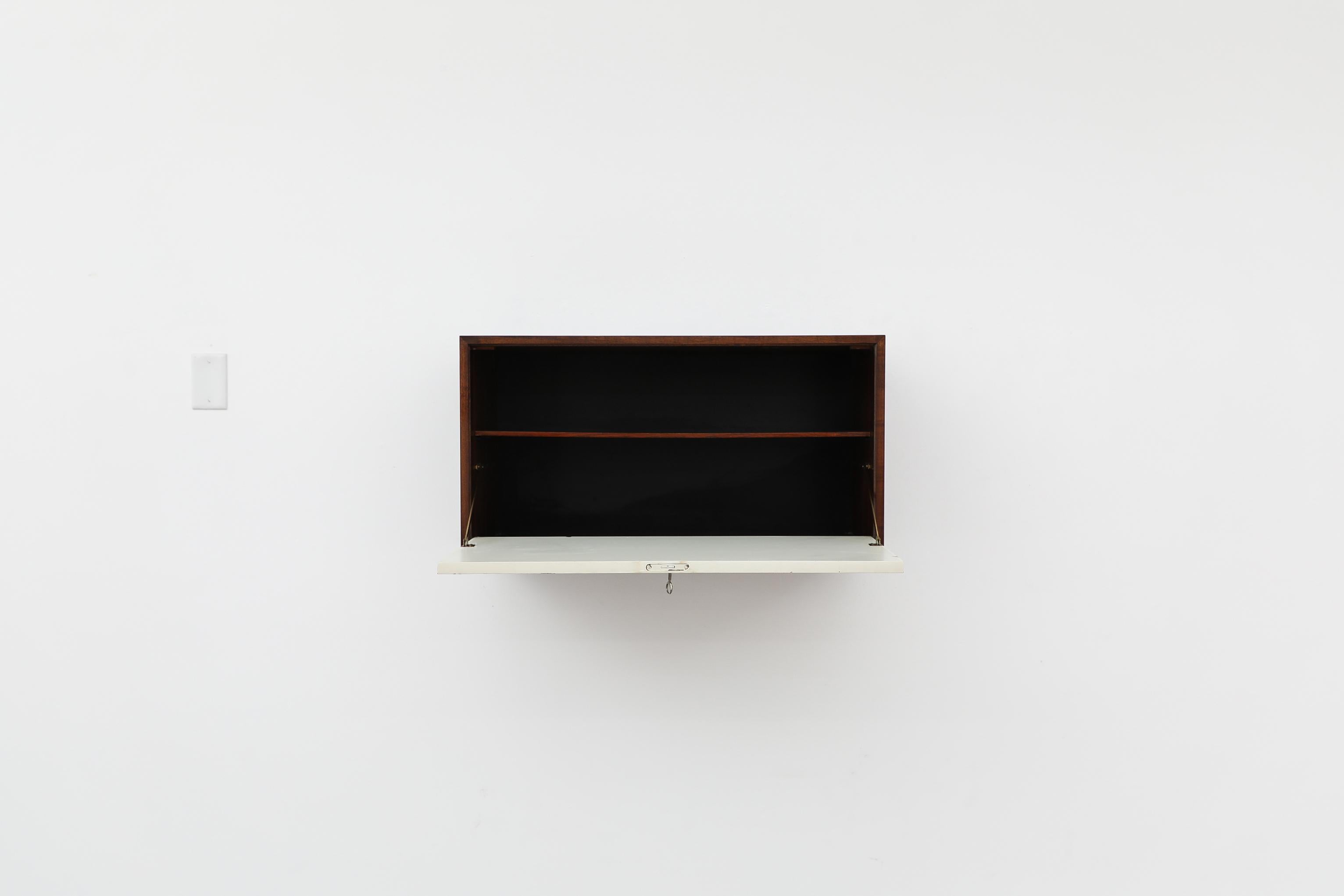 Royal System Wall Mounted Cabinet by Poul Cadovius For Sale at 1stDibs