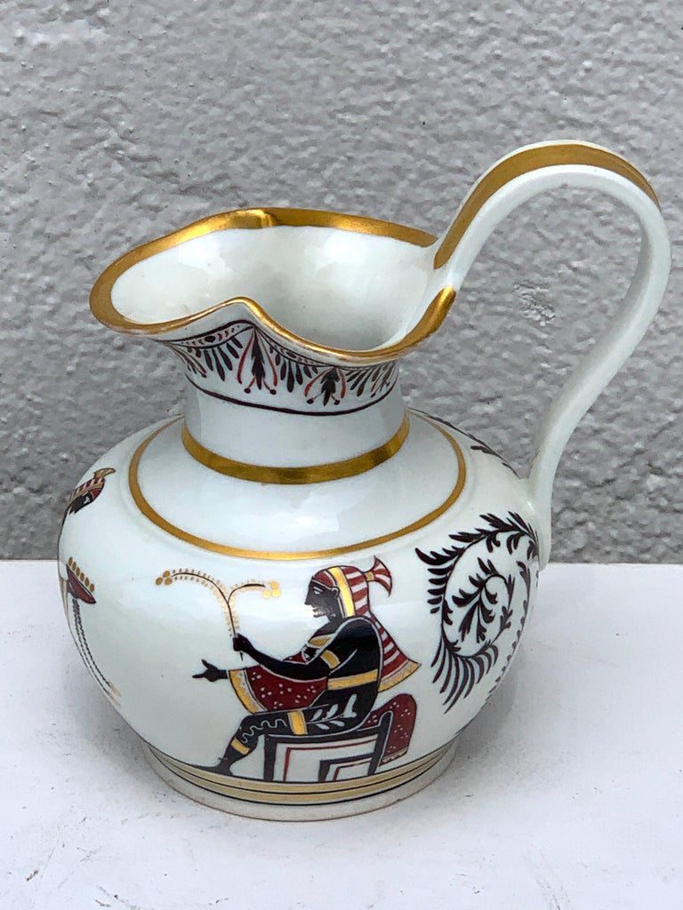 Royal Vienna Egyptomania Pitcher, circa 1830 at 1stDibs