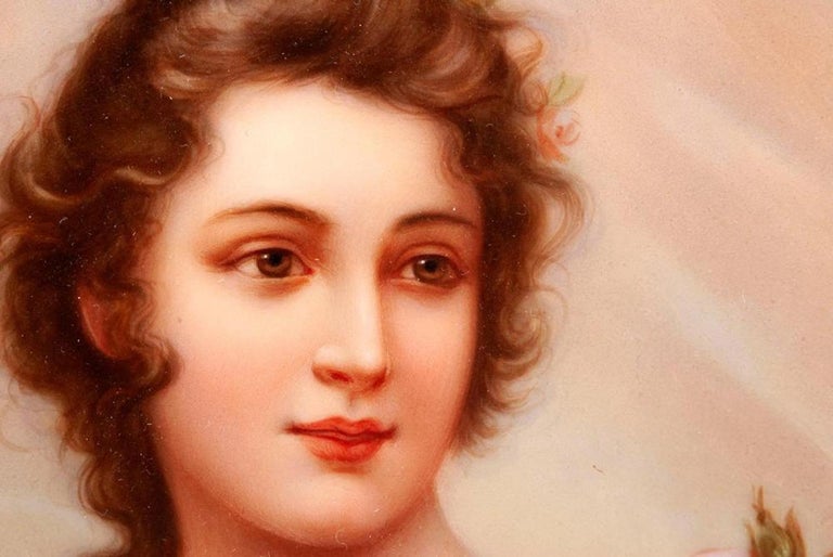 Royal Vienna Portrait Plate 'B' at 1stDibs