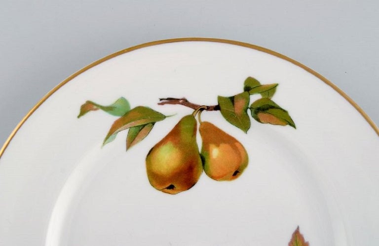 Royal Worcester, England, Twelve Evesham Porcelain Lunch Plates For ...