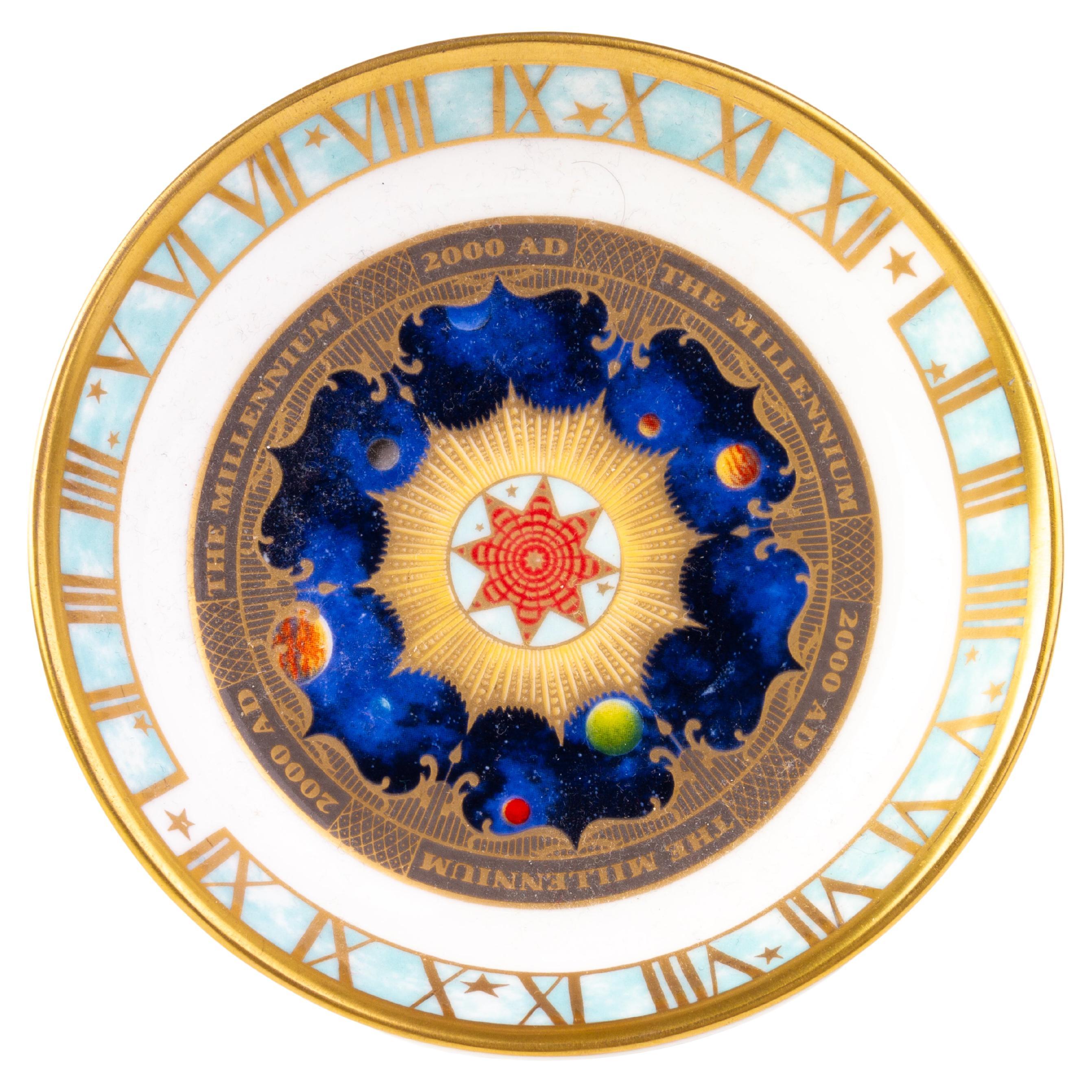 Royal Worcester Millennium English Porcelain Plate For Sale at 1stDibs