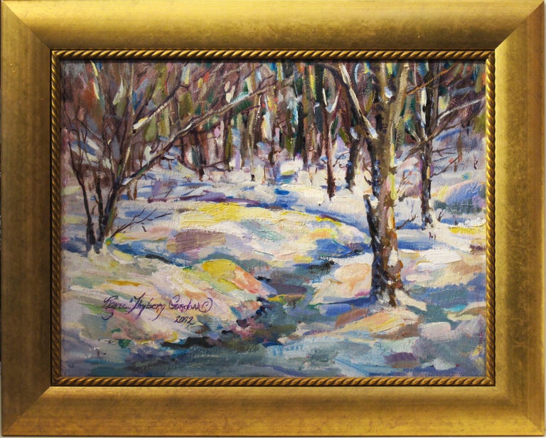 Royce Thyberg Gordon - Winter Landscape For Sale at 1stDibs