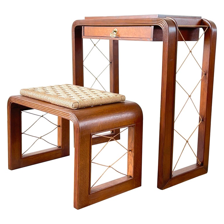 Console Vanity w/Stool at 1stDibs