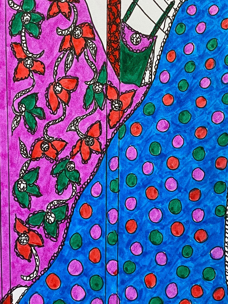 Roz Jennings - Original Fashion Design Illustration Watercolor Painting ...